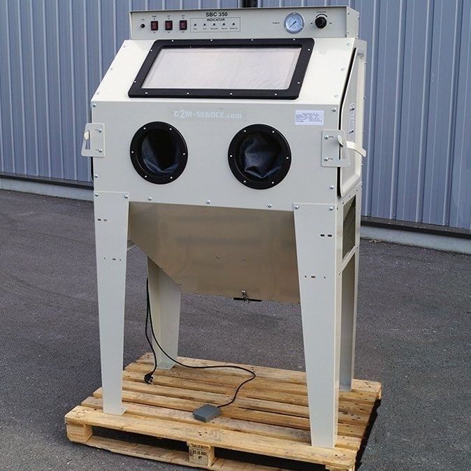 Sableuse d'atelier 350 L fabriquée en France garantie 5 ans